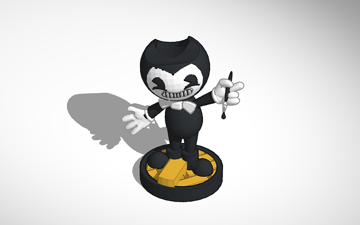 3D design Bendy amiibo - Tinkercad
