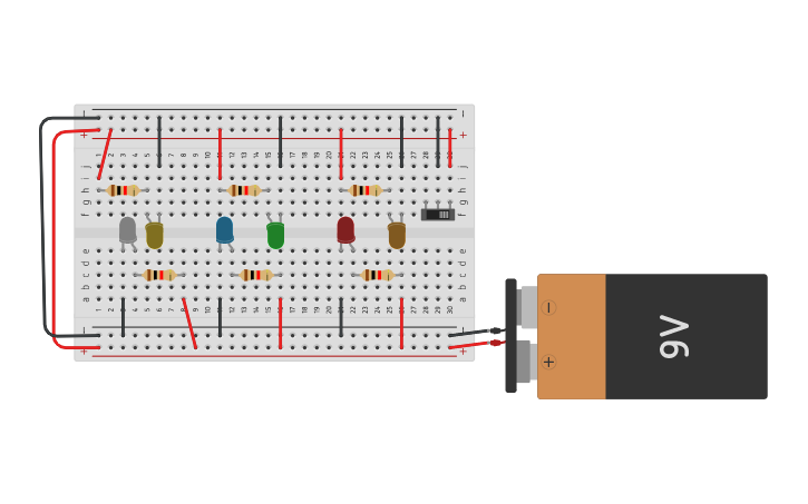 Circuit design my first circut - Tinkercad