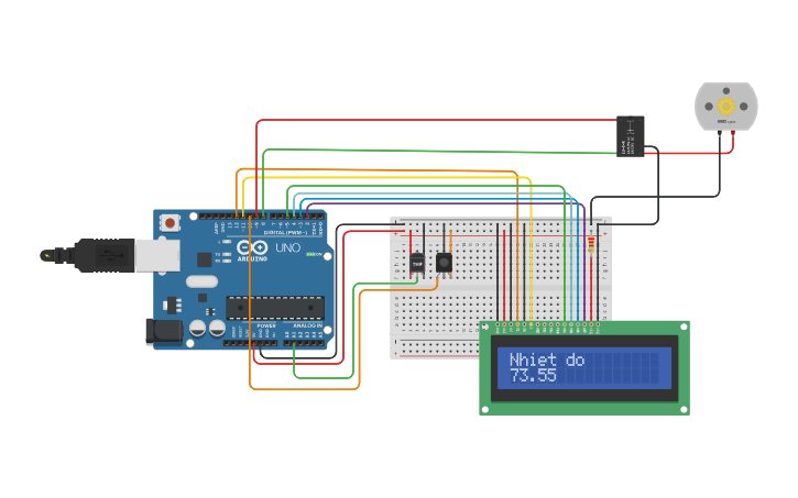 Circuit design Nhóm 15_Lab 1 - Tinkercad