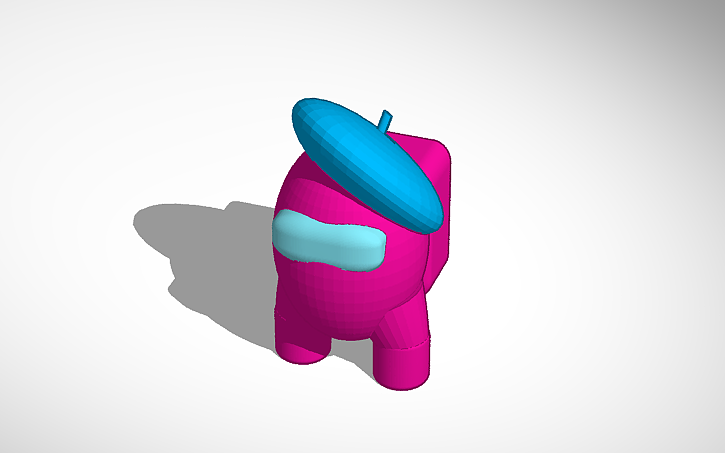 3D design Among Us - Tinkercad