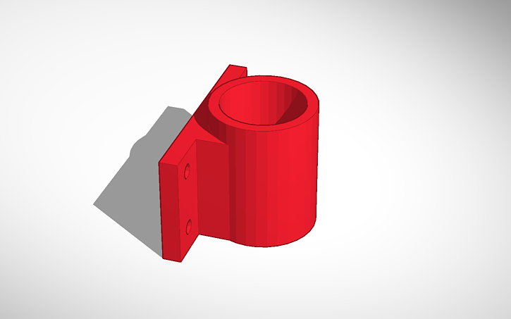 3D design Solar Light Mount v2 - Tinkercad