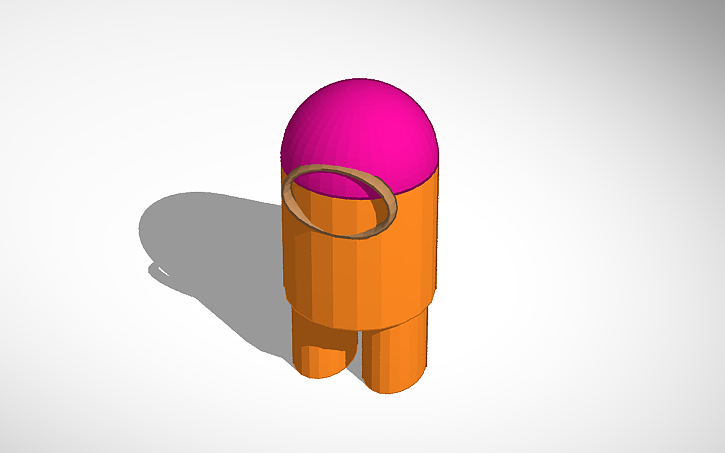3D design Among Us 3D - Tinkercad