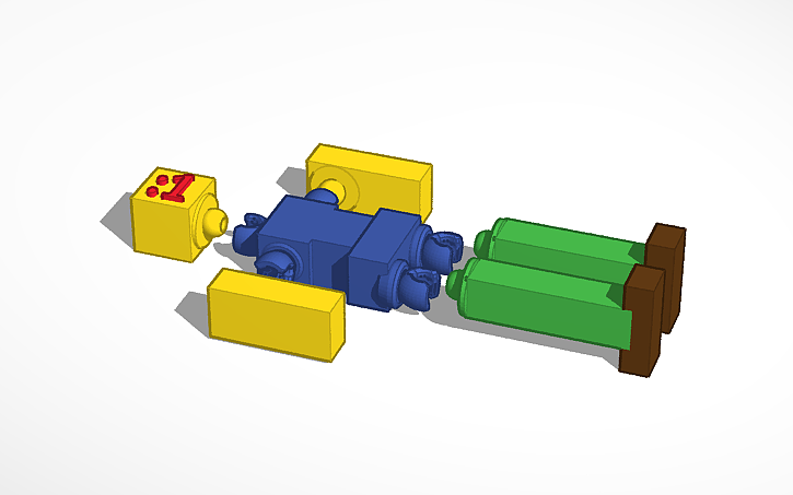 3D design Move Man - Tinkercad