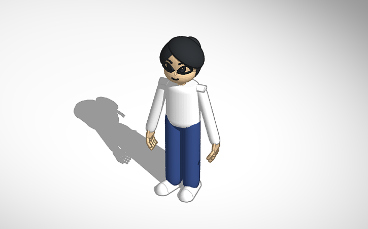 3D design Model of person, but better! :) - Tinkercad