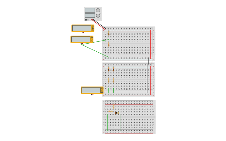 Circuit design introduction to circuts - Tinkercad
