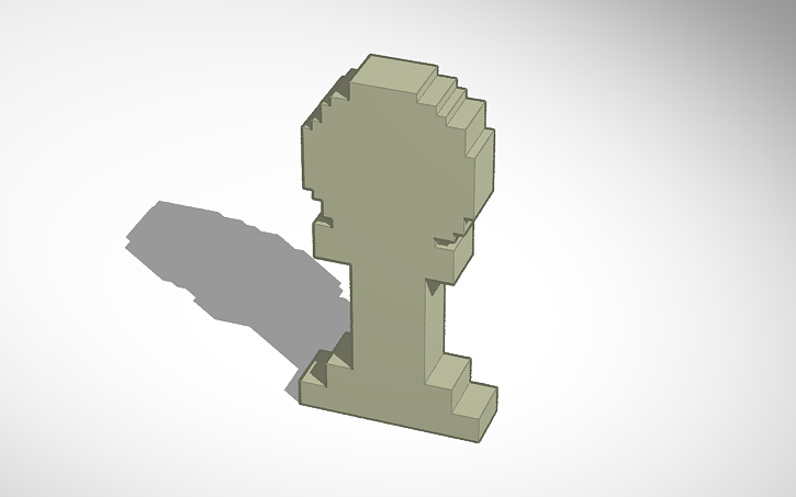 3D design pawn - Tinkercad