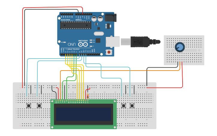 Circuit design ping pong - Tinkercad