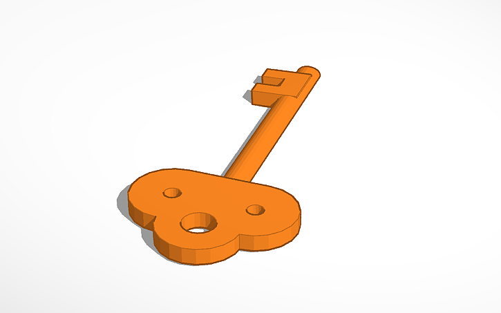 3D design Key - Tinkercad