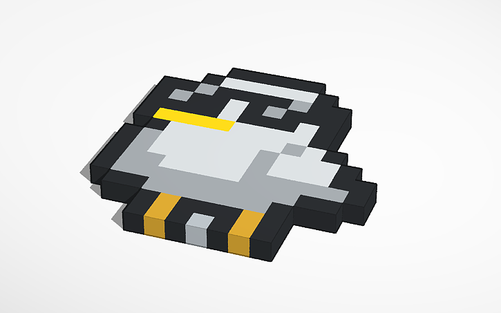 3D design Da Cool Duck - Tinkercad