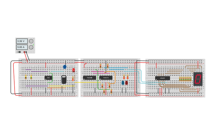 Circuit design micro 3 - Tinkercad