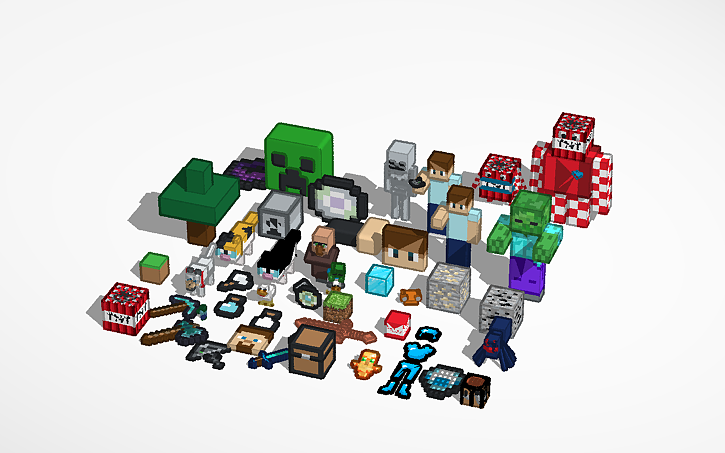 3D design my Minecraft stuff - Tinkercad