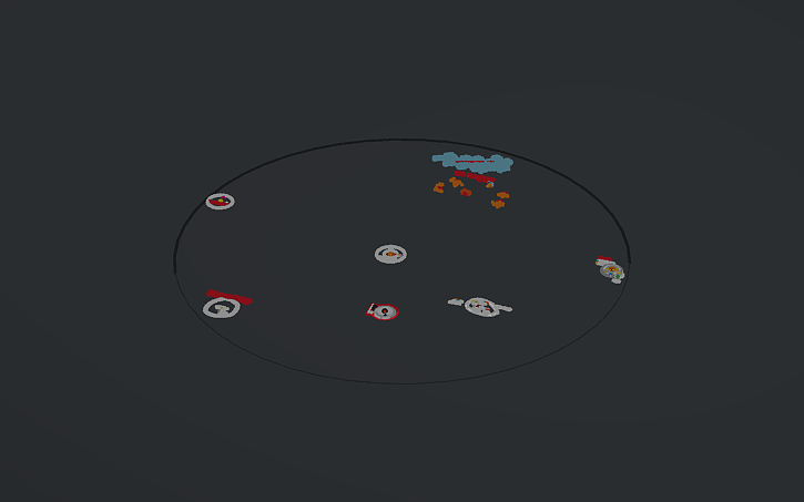 3D design SAMOCO Space Territories - Tinkercad