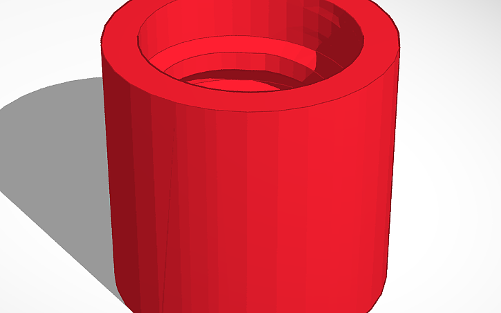 3D design Threads for an adjustable broom handle - Tinkercad