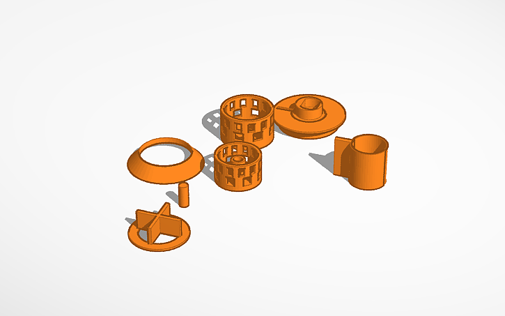 3D design mini aca banshee 115 - Tinkercad