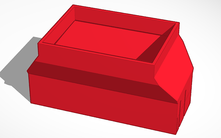 3D design NVIDIA Tesla P4 Fan duct (75x75x30mm) v1.1 - Tinkercad