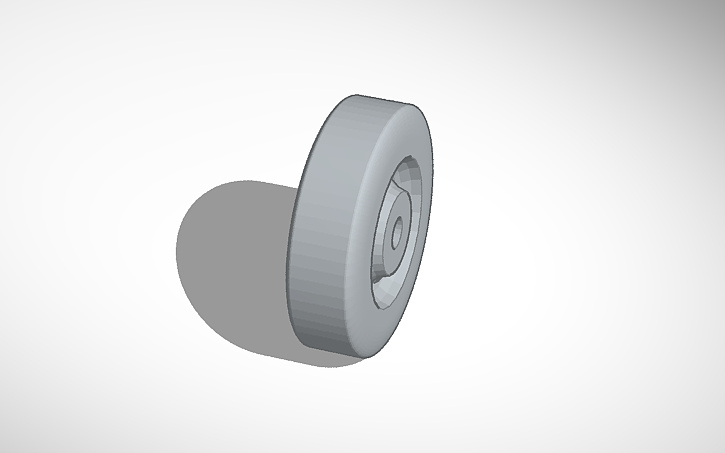 3D design Wheel - Tinkercad