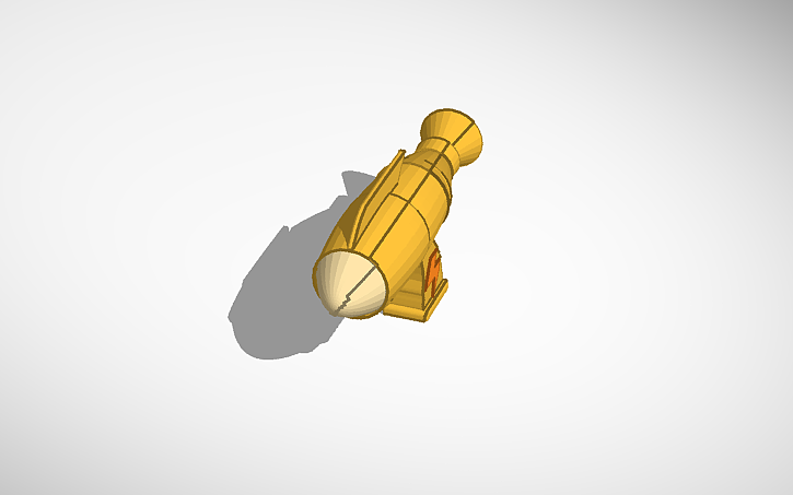 3D design Fazer blaster - Tinkercad