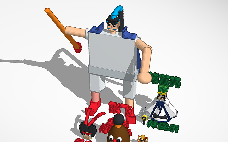 3D design 01华文报告分组33，35，37，40，28 - Tinkercad