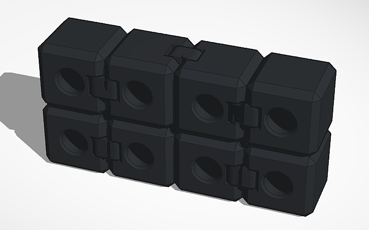 3D design Pencil Holder / Infinity Cube Fidget!!! - Tinkercad