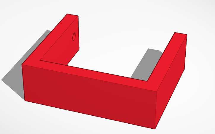3D design wire bracket v1 - Tinkercad