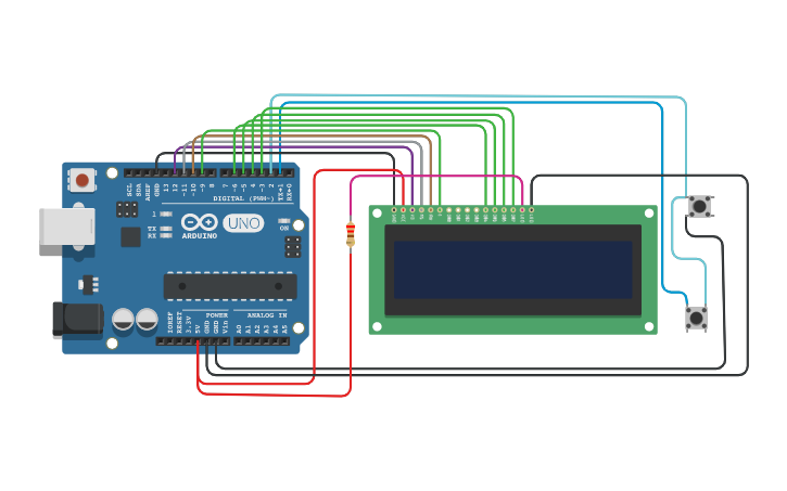 Circuit design SE pacman Jérémy kirschner - Tinkercad