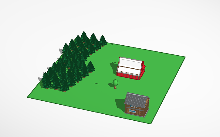 3D design a complex farm. seriusly. - Tinkercad