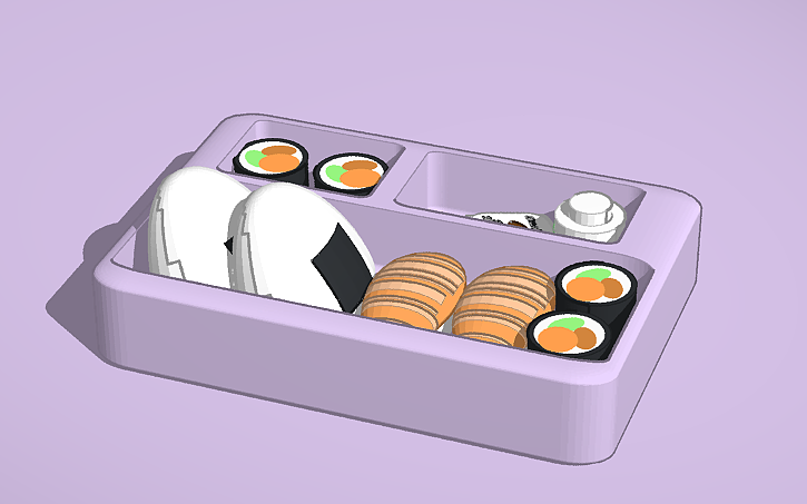 3D design Bento - Tinkercad