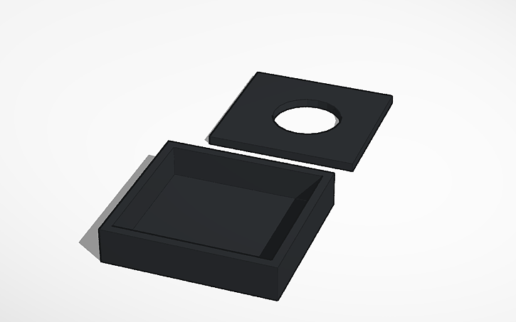 3D design Moss pole top - Tinkercad