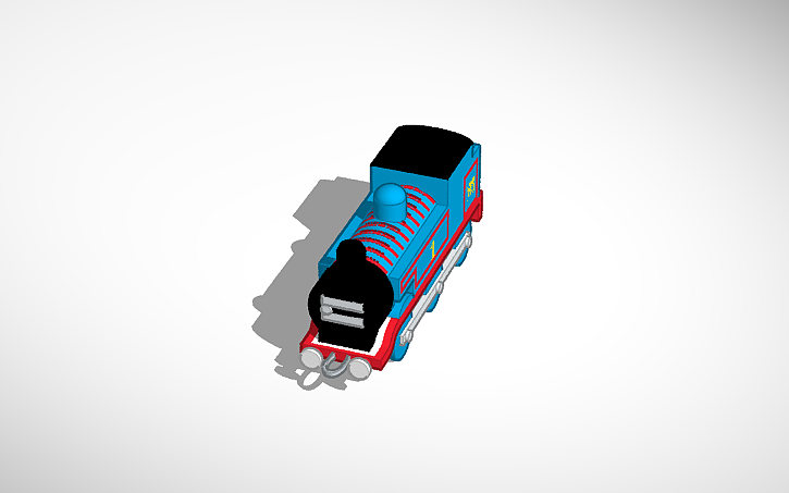 3D design Thomas The Tank Engine - Tinkercad