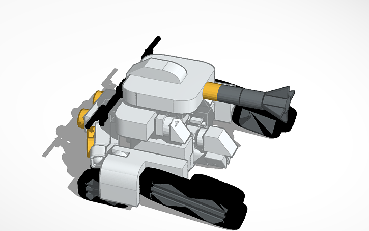 3D design transformers: megatron - Tinkercad