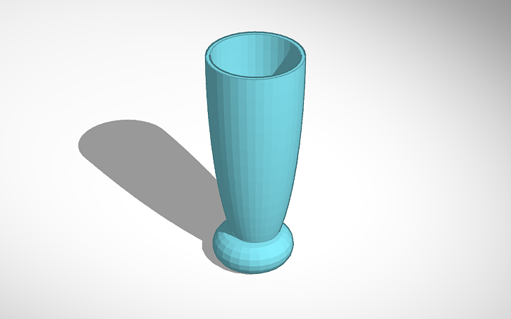 3D design Vase - Tinkercad