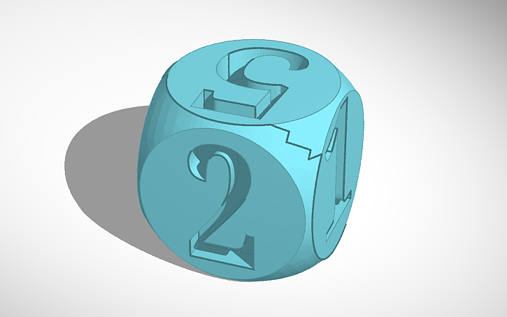 3D design noppa - Tinkercad