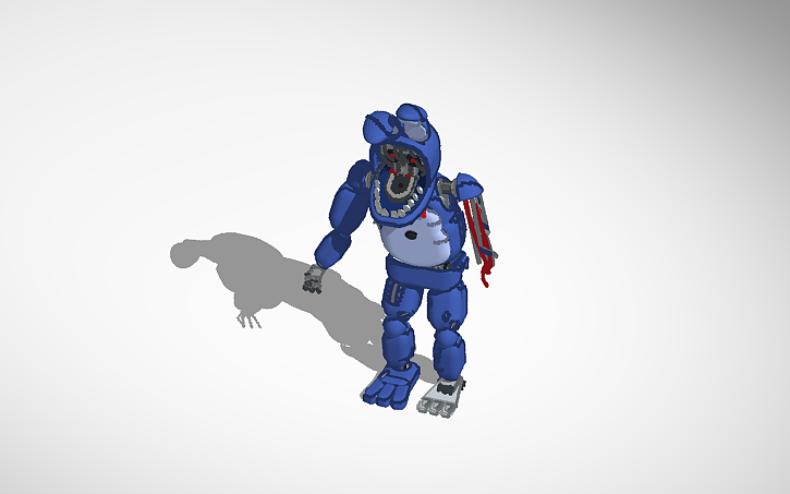 3D design withered bonnie (Five Nights at Freddy's 2) - Tinkercad