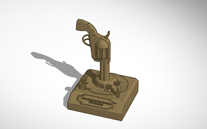 3D design Trophy - Tinkercad