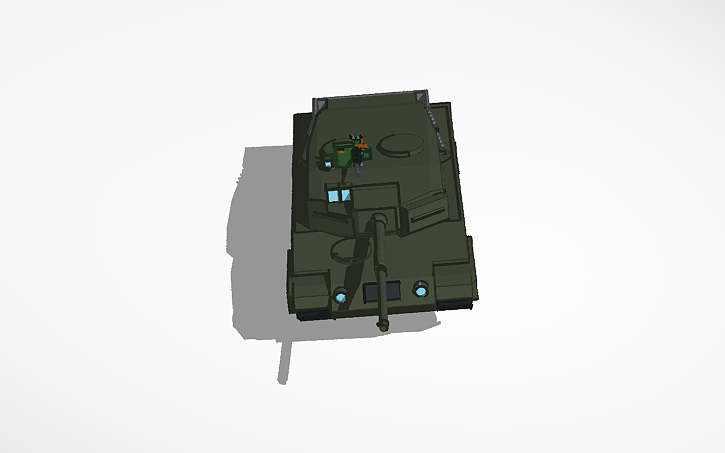 3D design RC Tank 2 (Keyboard controlled) - Tinkercad
