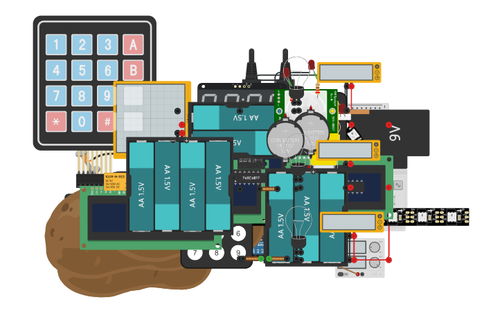 Circuit design Simple Circut - Tinkercad