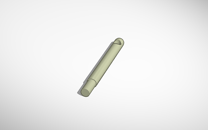 3D design Keychain plunger - Tinkercad