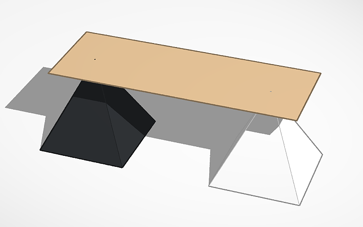 3D design worst bridge ever simlab - Tinkercad
