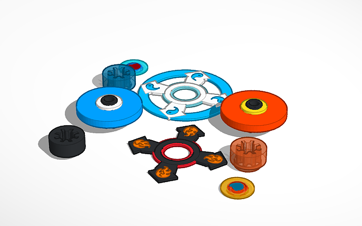 3D design Metal Vortex - Tinkercad