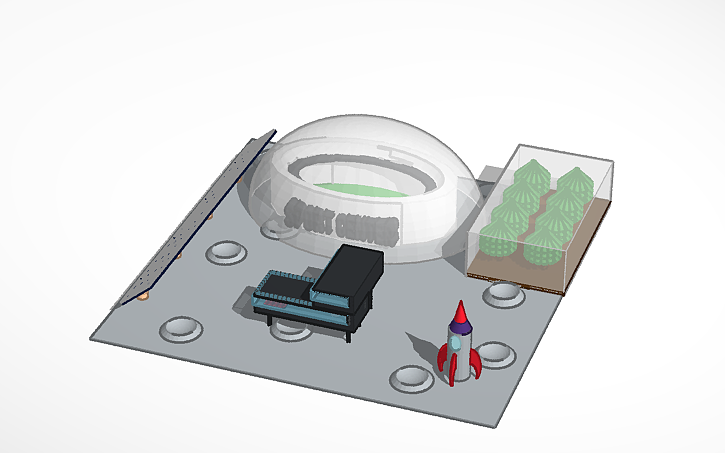 3D design Discovery Moon Base - Tinkercad