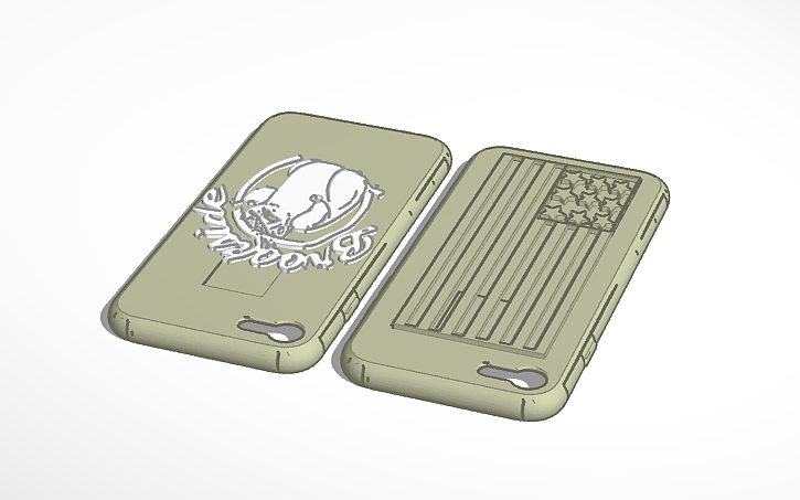 3D design Phone case - Tinkercad