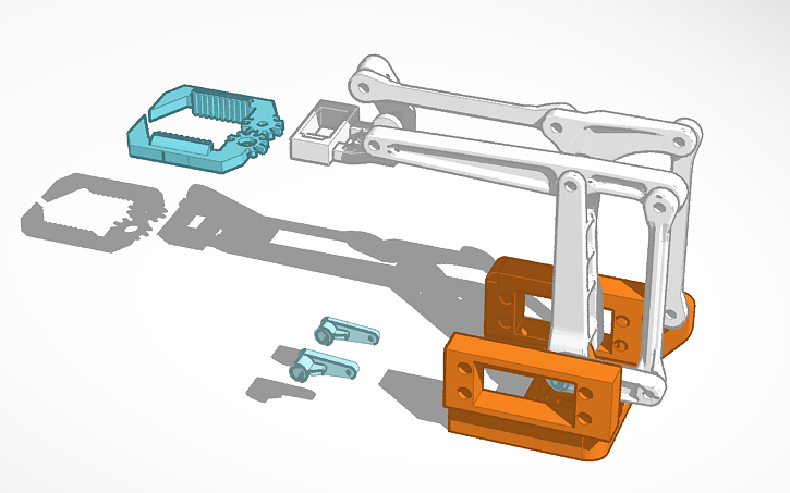 3D design Ranger arm - Tinkercad