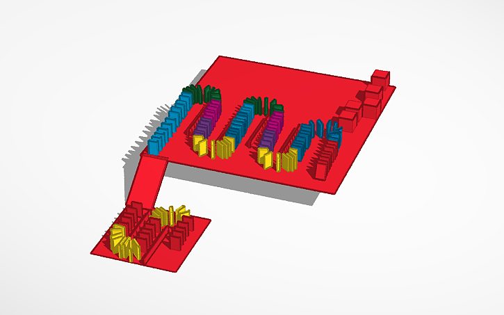 3D design Domino - Tinkercad