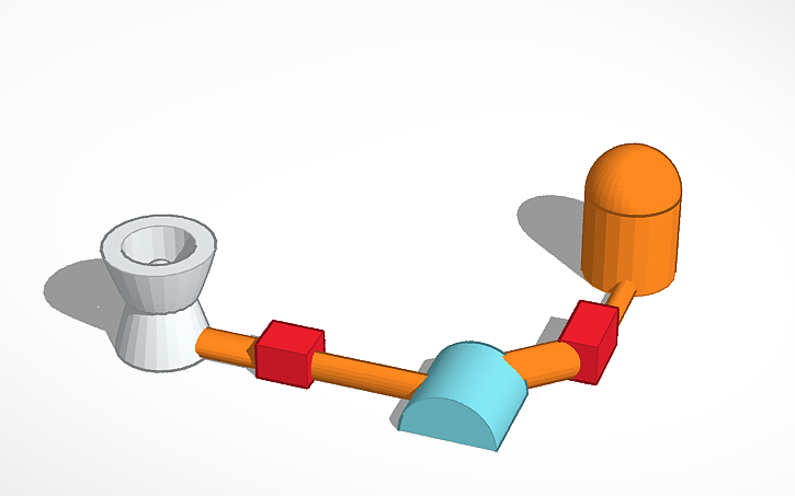 3D design Central Nuclear - Tinkercad