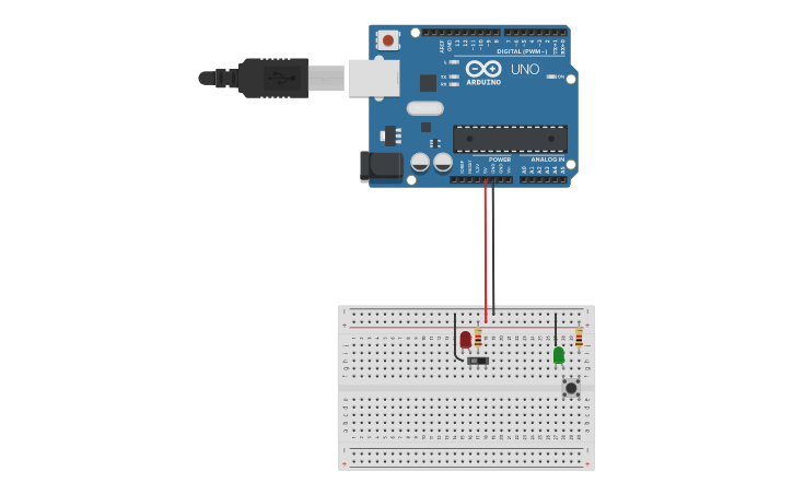 Circuit design Slider switch - Tinkercad