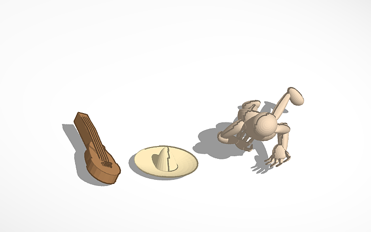 3D design coco type beat - Tinkercad