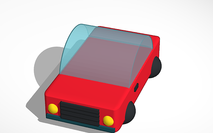 3D design Car - Tinkercad
