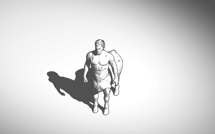 3D design Centaur - Tinkercad