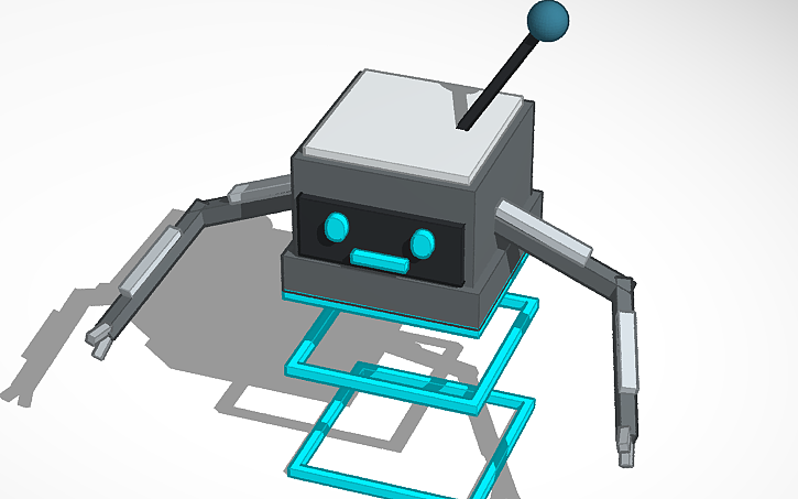 3D design robot assignment - Tinkercad
