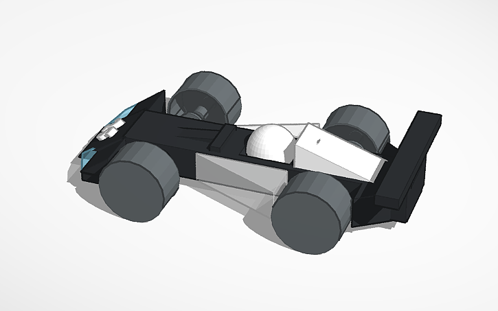 3D design Jac's Futuristic F1 - Tinkercad